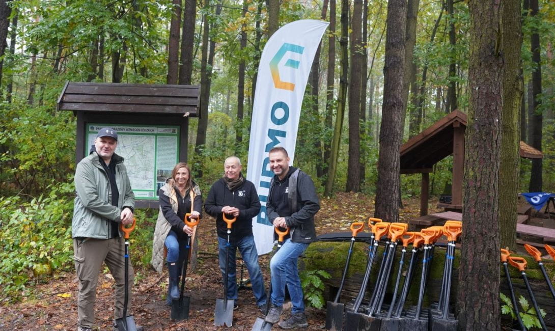 Working together on a green future: tree planting action in Poland